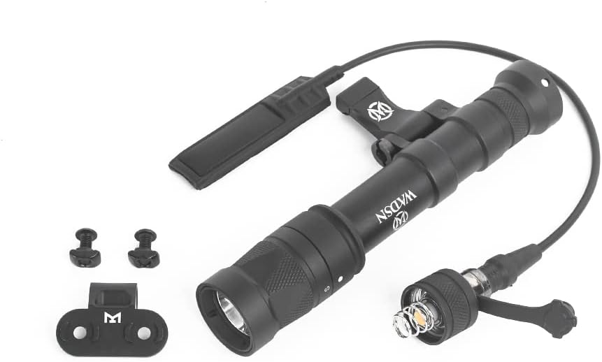 SBGJMY M640W Tactical Airsoft Torch Flashlight with Pressure Pad and ...