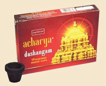 Nandita Acharya dashangam dhoop Cups Set of 6 : Amazon.in: Home & Kitchen
