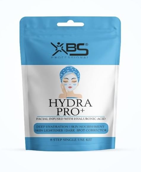 XBS Professional Hydra Pro+ Facial Kit with Hyaluronic Acid Single use ...