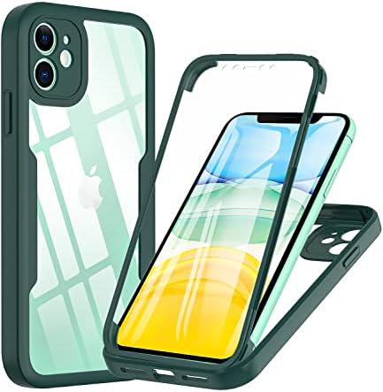 JETech Case for iPhone 11 6.1 Inch with Built-in Screen Protector Anti ...