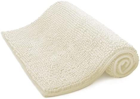 KEPLIN Non-Slip Bath Mat - Soft and Comfortable Microfibre Mat with ...
