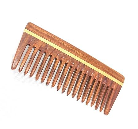 Buy BANIRA Neem Wooden Comb For Multi-Actions - Detangling, Frizz ...