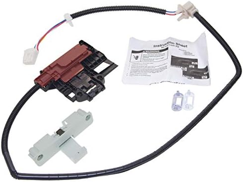 Amazon.com: W10404050 Washer Lid Latch Assembly and W10240513 Lid Lock ...