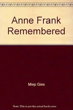 Amazon | Anne Frank Remembered | McGraw-Hill | Education