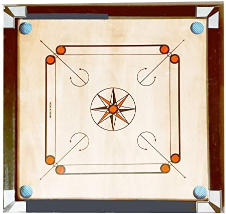 Buy UMAVRT gleeful 26 inch Medium Size Carom Board with Coin Online at ...