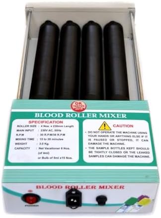 E-MEDI Blood Roller Mixer Path Lab Use. : Amazon.in: Industrial ...
