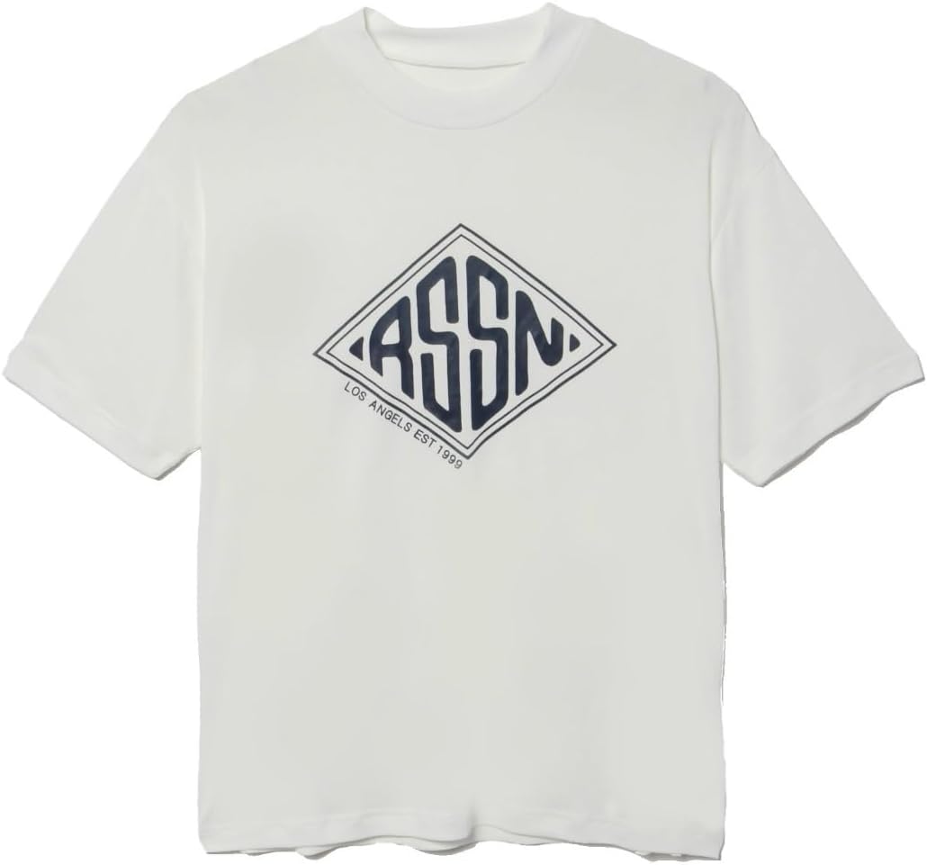 Amazon.co.jp: [ROSASEN] [ロサーセン] ゴルフウェア 半袖シャツ メンズ ロゴ半袖モックネックシャツ 044-23448 005 L(050) : ファッション