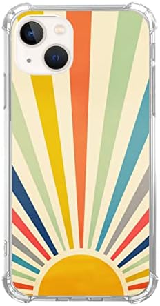 Amazon.com: Lobtseyrem Retro 70s Sun Case Compatible with iPhone 15 ...