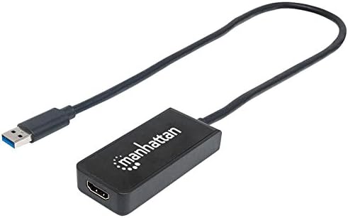 Amazon.com: Manhattan SuperSpeed USB 3.0 to HDMI Adapter Black 152259 ...