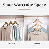 40 Pcs Clothes Hanger Connector Hooks, Space Saving Hangers, Coat Hangers Space Saving, Wardrobe ...