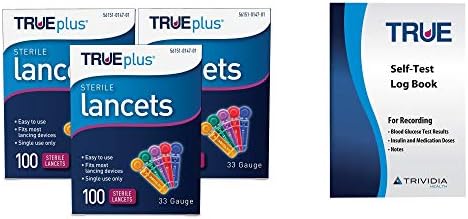 Amazon.com: TRUEdraw® Lancing Device + 2 x 100ct 30g TRUEplus® Lancets ...