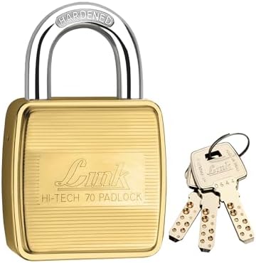 Link Locks 60mm Lock with 3 hi-tech Keys | Locks for Home | Lock and ...