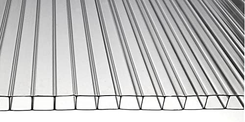 Polycarbonate Panels 8mm- Clear 48" x 96" (Pack of 20) Greenhouse Cover ...