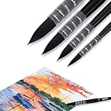 ・ブランド:LIGHTWISH・製造元:LIGHTWISH・モデル:Paint Brush 4 Pieces Set・製造元/メーカー部品番号:B3000179-AU・水彩ブラシ4本:細かいディテールでも大面積のペイントでも、さまざまなペイ...