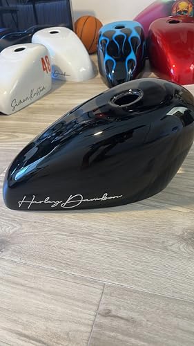 Amazon.com: 1 pc Handscript motorcycle custom vinyl Decal 2"x10" easy ...