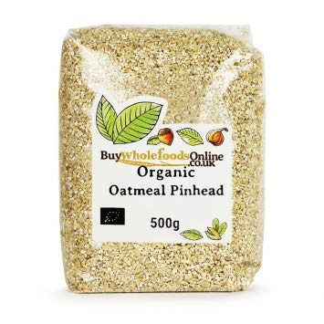 Amazon.com: Buy Whole Foods Organic Oatmeal Pinhead (500g) : Grocery ...