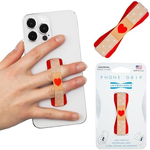 Amazon.com: LOVEHANDLE Universal Phone Grip for Most Smartphones, Mini ...