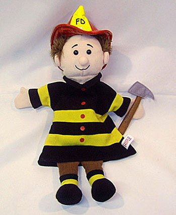 Buy Fireman Frank Hand Puppet 12" by Timeless Toys Online at Low Prices ...