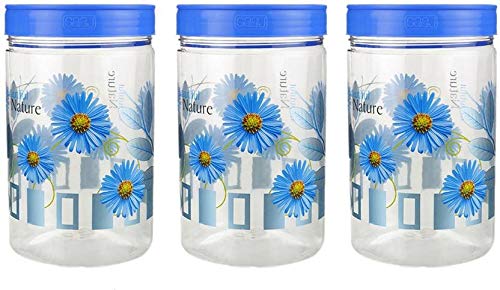 Buy Joyo Plastic Storage Container 1000ml Set of 3 (Blue) Online at Low ...