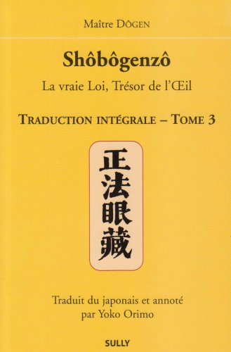 Shôbôgenzô 3 : Dôgen: Amazon.ca: Books