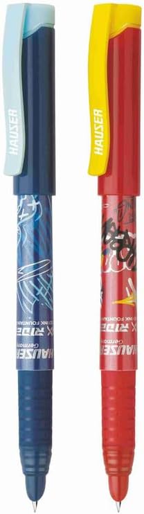 Hauser Inx Rider Fountain Pen | Smooth Cushioned Nib With Iridium Tip ...