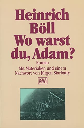Wo warst du Adam eBook : Böll, Heinrich, Jürgen Starbatty: Amazon.de ...