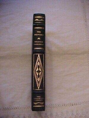 THE REIVERS by WILLIAM FAULKNER (1979) FRANKLIN LIBRARY LEATHER ...