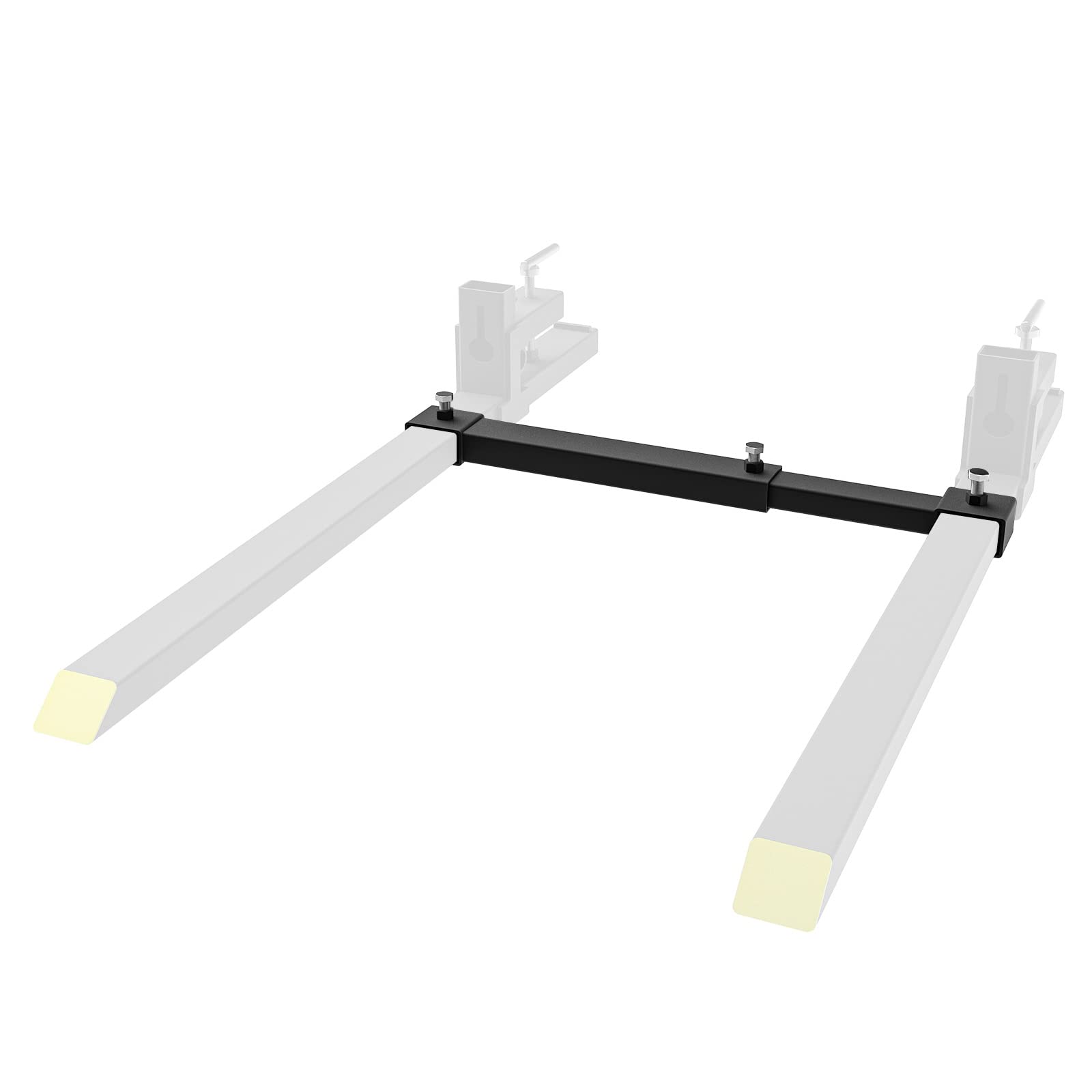 Snapklik.com : Sulythw Clamp On Pallet Forks Adjustable Stabilizer Bar