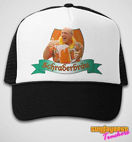 Schraderbrau Beer Trucker Hat – funny breaking bad gift for nerd, 2000s ...