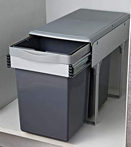 DBR Plastic Kitchen Sliding Pull-Out Waste Bin (250 X 452 X 365 Mm ...