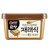 ・ブランド:スンチャン・製造元:清浄園・テンジャンは、コチュジャン(唐辛子味噌)、カンジャン(醤油)と並ぶ、朝鮮半島の伝統的な基本調味料の一つで、韓国式のお味噌です。・「スンチャン テンジャン」は、コチュジャンの里として名高い地域「スンチャ...