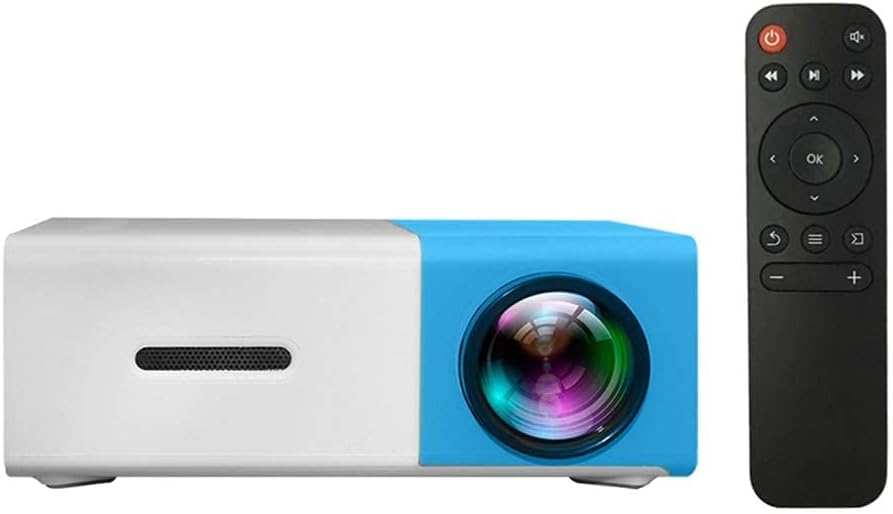 Mini Projector 400LM Portable LED Projector Upto 152 inch of Projection ...