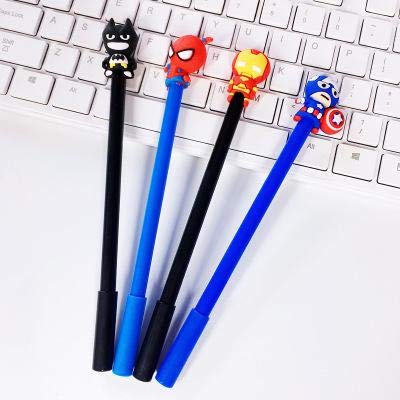 Prezzie Villa Set of 4 Superhero Avengers Pens Batman Iron Man ...