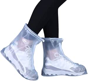 Amazon.com: OctVridslo Rain Shoe Covers Waterproof Boots Plastic ...