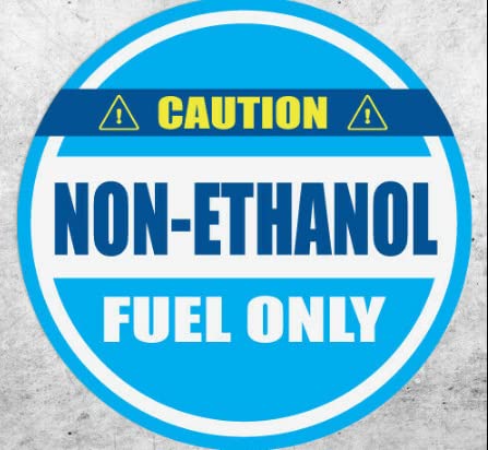 Amazon.com - Kramer Non Ethanol Fuel Only Sticker Decal Tank can Oil ...