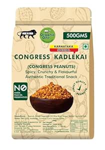 Congress Kadlekai 500 gms | Roasted Groundnuts | Healthy Snack ...