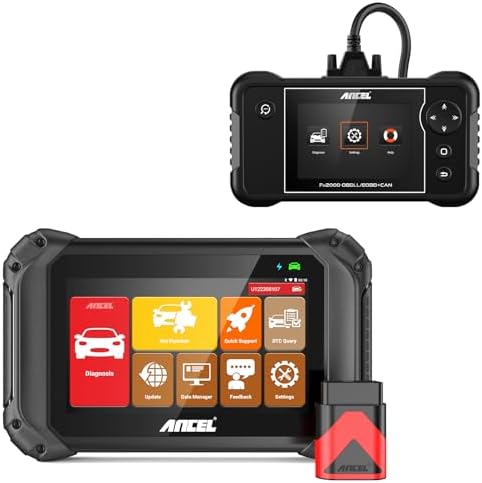 Amazon.com: ANCEL V5BT Bidirectional Scan Tool with FX2000 4 Systems ...