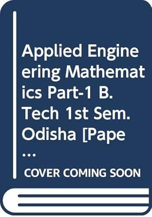 Amazon.co.jp: Applied Engineering Mathematics Part-1 B.Tech 1st Sem ...