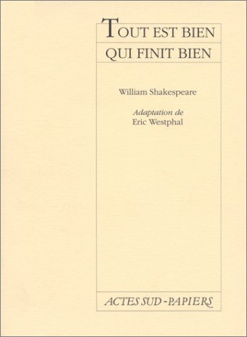 Buy Tout est bien qui finit bien Book Online at Low Prices in India ...