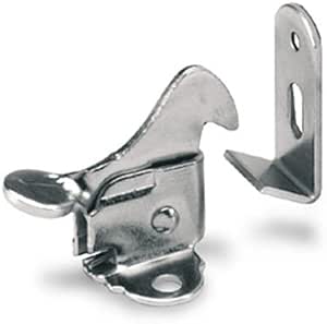 Amerock Elbow Catch in PERMA-BRITE in Zinc - Cabinet And Furniture Door Catches - Amazon.com