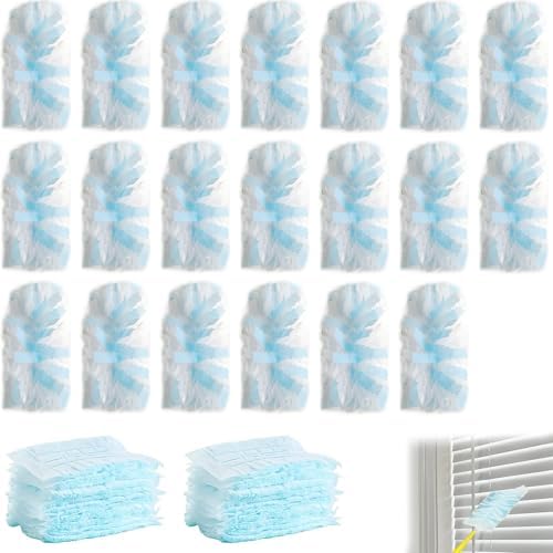 20PCS Flash Dust Magnet Refill Detachable Easily Adsorbs Dust Dusters ...