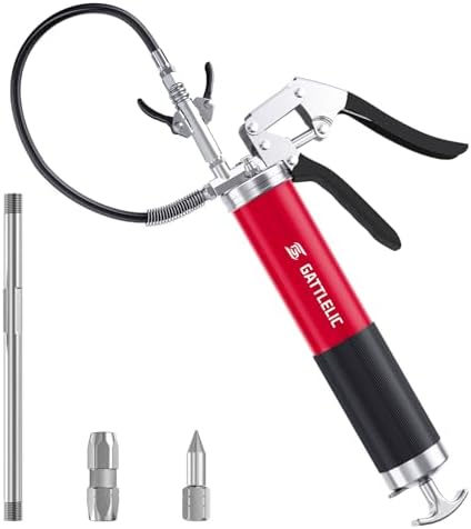 Amazon.com: KRETLAW Grease Gun, 7000 PSI Heavy Duty Professional Pistol ...