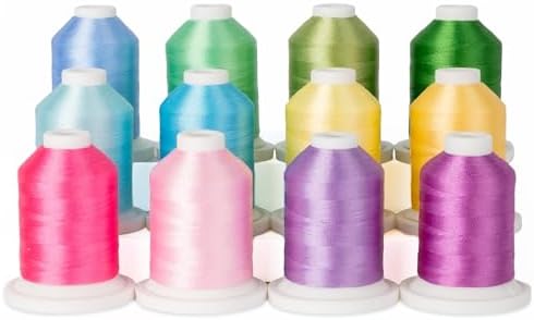 Amazon.com: YLI Elite Mini Cone Set - 40 wt Trilobal Polyester Thread ...