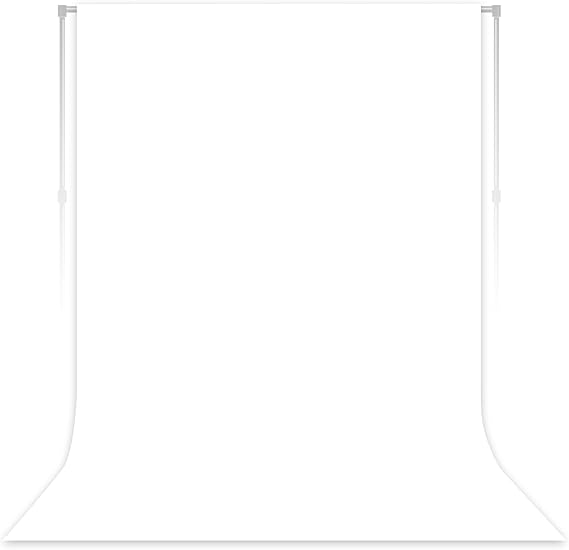 Amazon.com : White Backdrop for Photoshoot, Professional Photo Backdrop ...