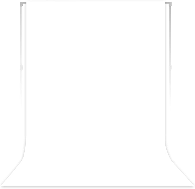 Amazon.com : White Backdrop for Photoshoot, Professional Photo Backdrop ...