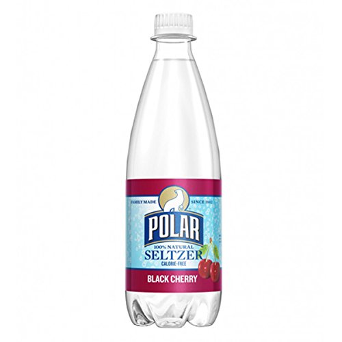 Amazon.com : Polar Black Cherry Seltzer 20 oz Plastic Bottles - Pack of ...