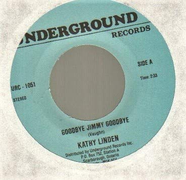 Amazon.com: KATHY LINDEN - GOODBYE JIMMY GOODBYE - 7 inch vinyl / 45 ...