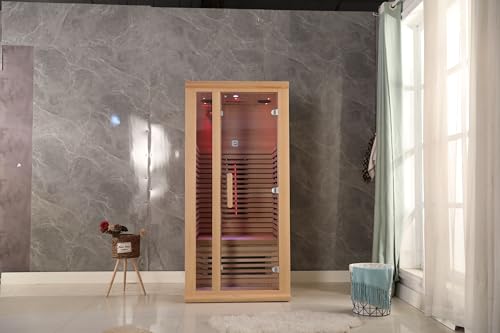 Supreme Saunas Compact 1-2 Person Infrared Sauna – Ice Baths For Sale