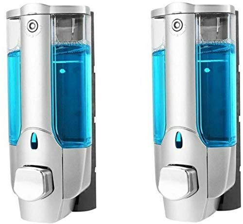 Wall Mounted ABS Liquid Soap Dispenser with Lock Key for Bathroom, 350 ...