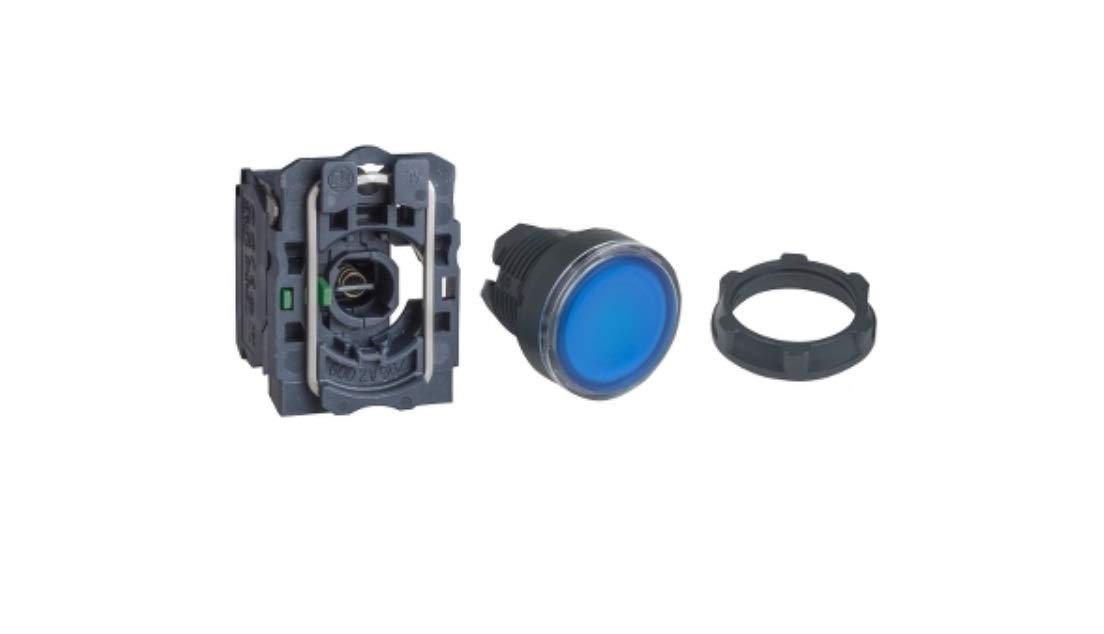 Schneider Electric, illuminated pushbutton, Harmony XB5N/XB7N, plastic ...